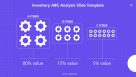 Editable Inventory ABC Analysis Template with Gear Diagram - SlideModel