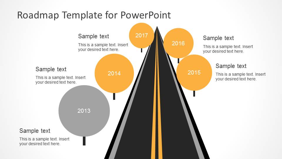 Timeline Roadmap PowerPoint Template - SlideModel
