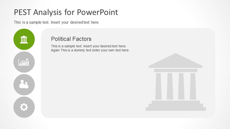 PEST Analysis PowerPoint Template - SlideModel