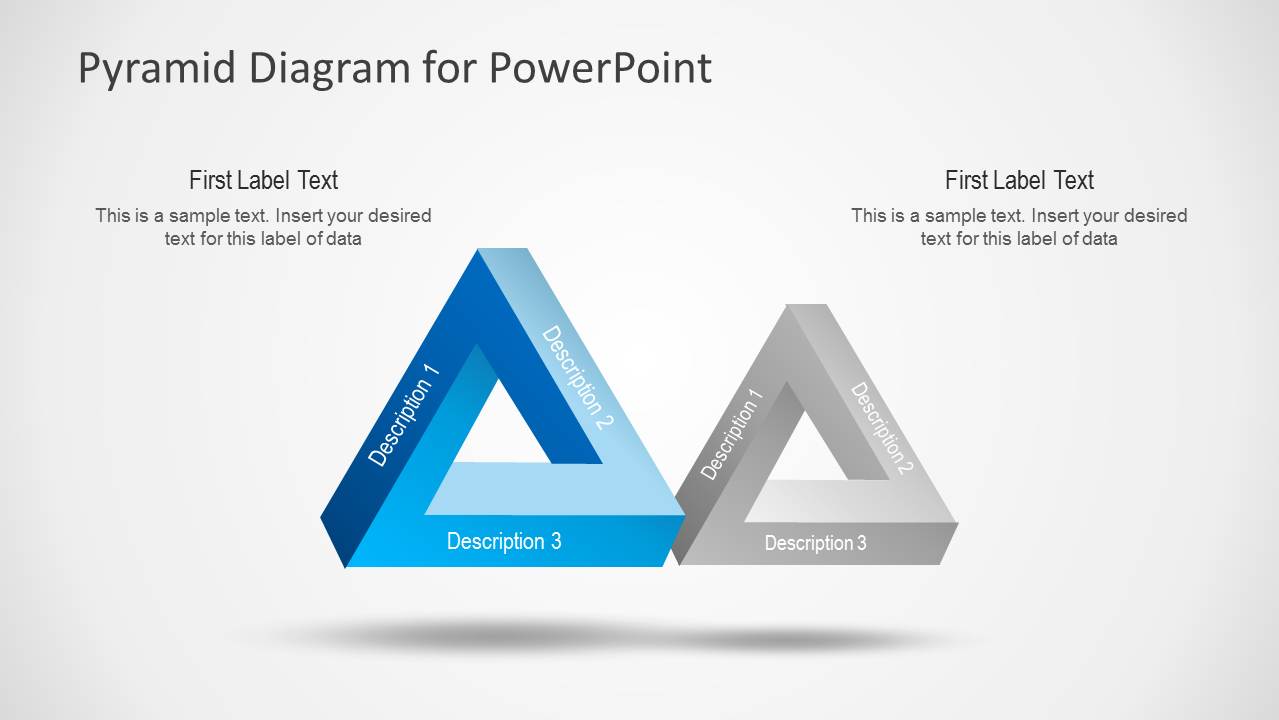 Pyramid Diagram Design for PowerPoint - SlideModel