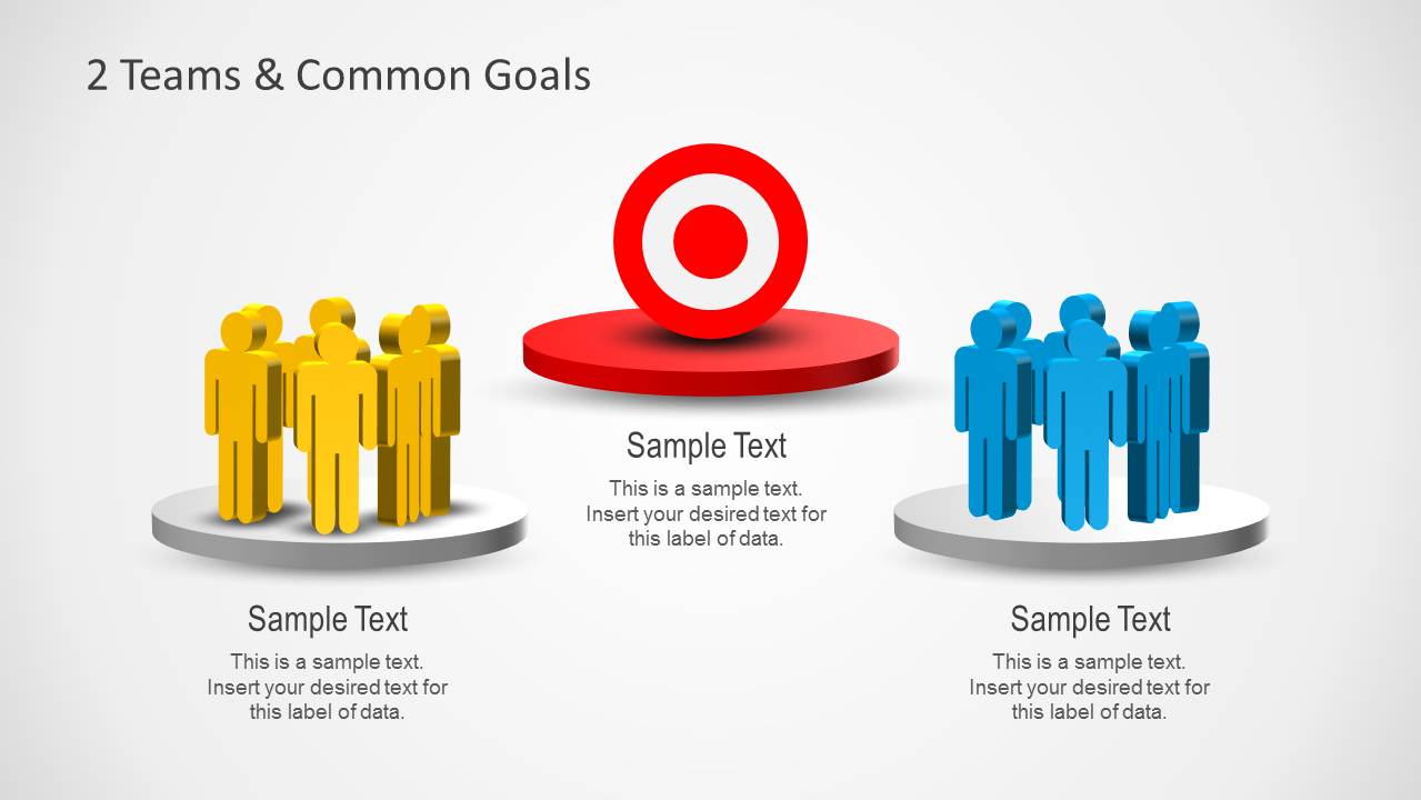 Group Discussions & Team Goals Template for PowerPoint