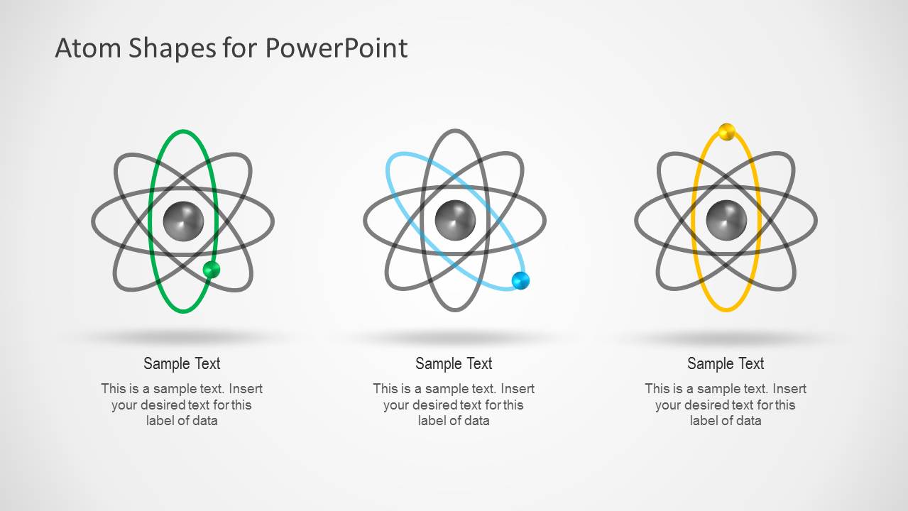 Atom Shapes for PowerPoint - SlideModel