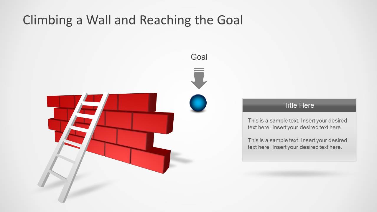 Brick Walls & Obstacles Template for PowerPoint - SlideModel