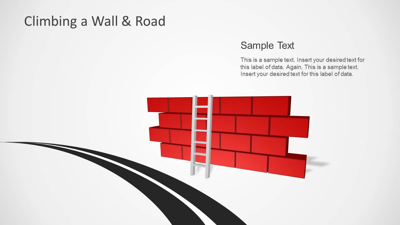 Brick Walls & Obstacles Template for PowerPoint - SlideModel
