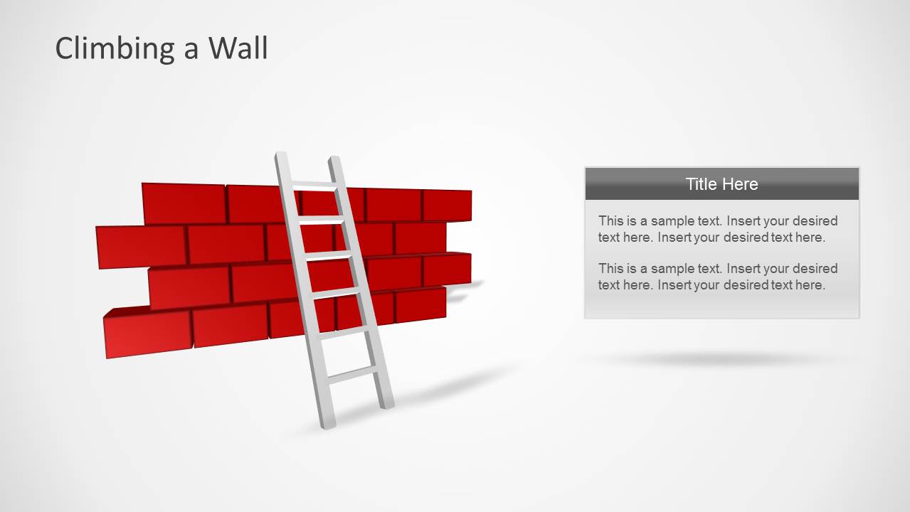 Brick Walls & Obstacles Template for PowerPoint - SlideModel