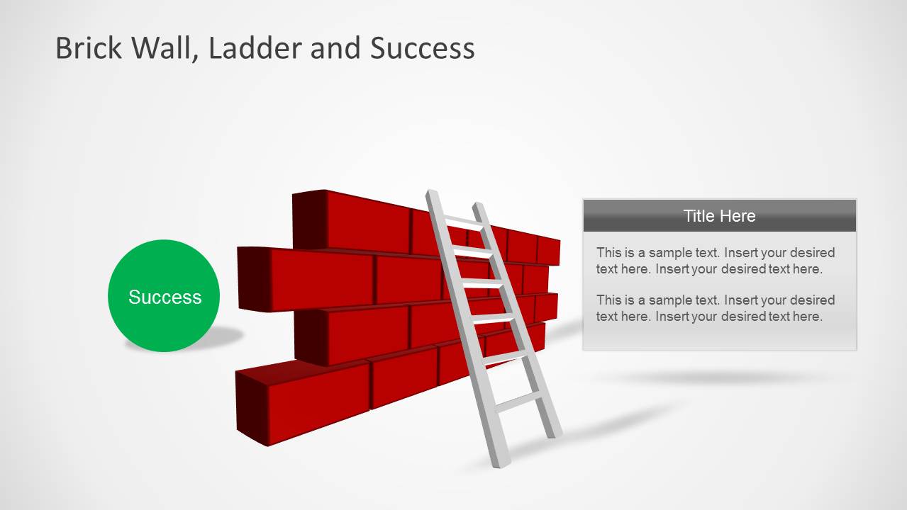 Brick Walls & Obstacles Template for PowerPoint - SlideModel