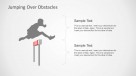 Jumping Obstacles Slide Design & Illustration for PowerPoint - SlideModel