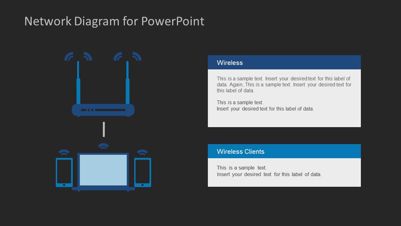 Network Diagram Template for PowerPoint - SlideModel Network Diagram Template for PowerPoint - SlideModel