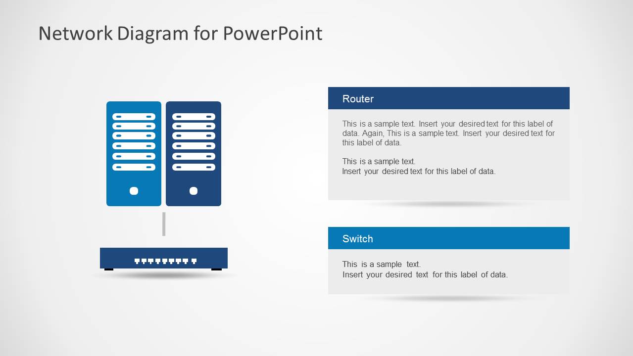 Network Diagram Template for PowerPoint - SlideModel