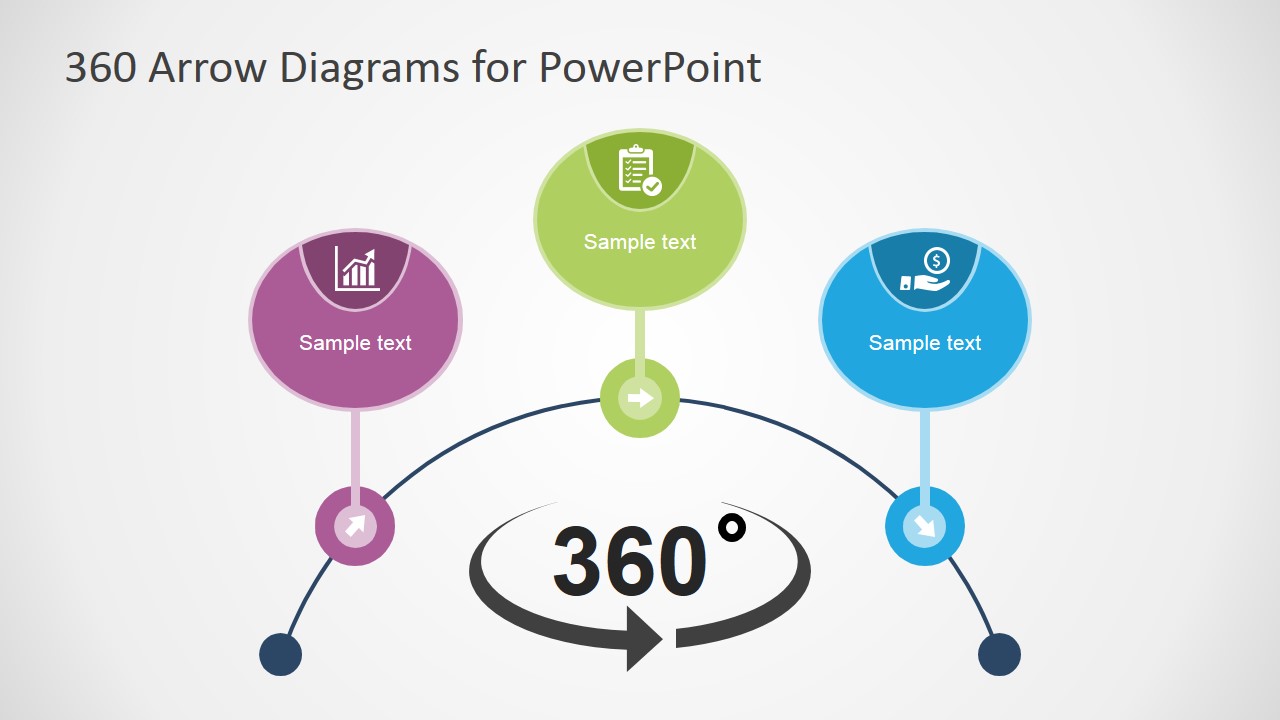 360 Arrows PowerPoint Diagrams - SlideModel