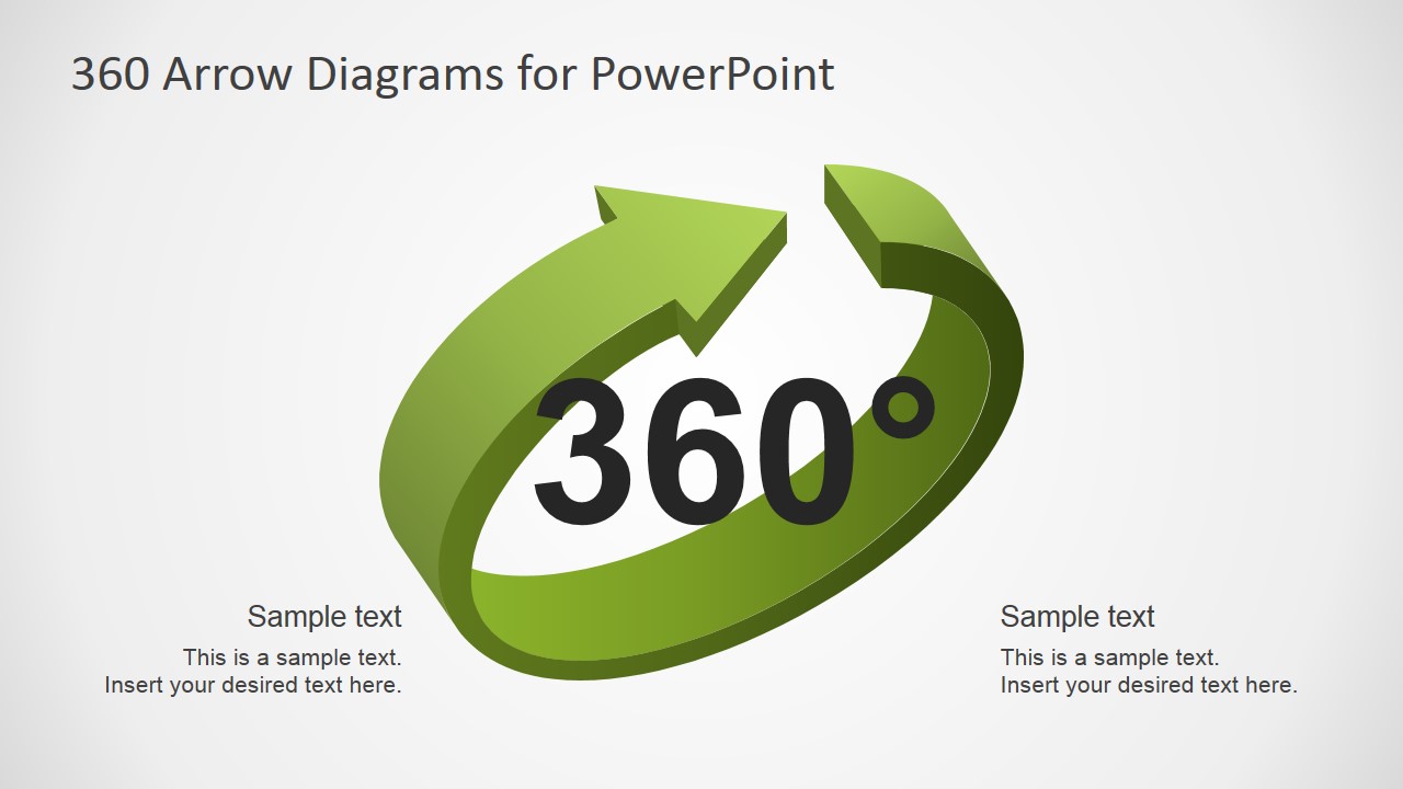 360 Arrows PowerPoint Diagrams - SlideModel
