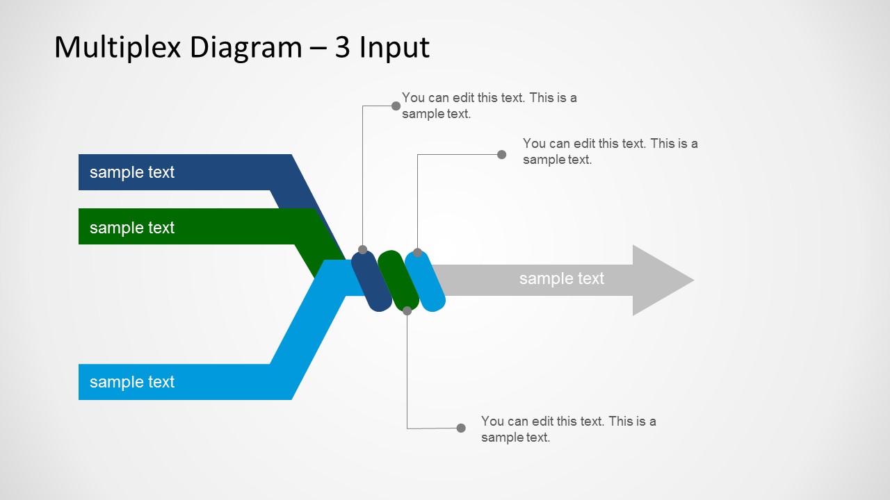 Multiplex Diagram Template for PowerPoint - SlideModel