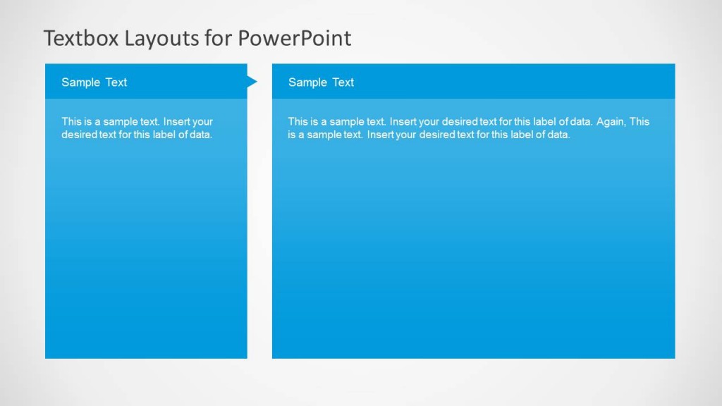 2 Column Text Boxes Slide Design for PowerPoint - SlideModel