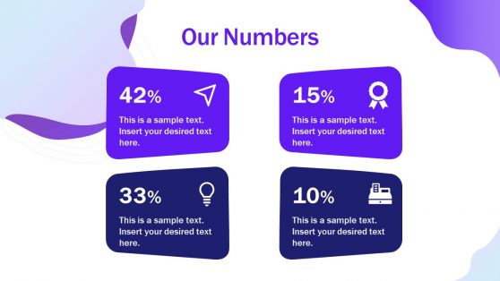 Our Numbers Flash Cards Design - SlideModel