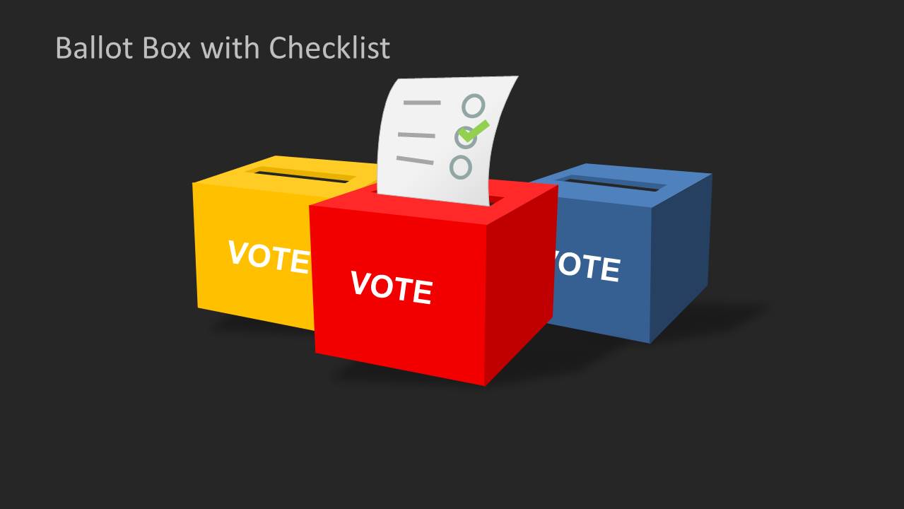 Ballot PowerPoint Template - SlideModel