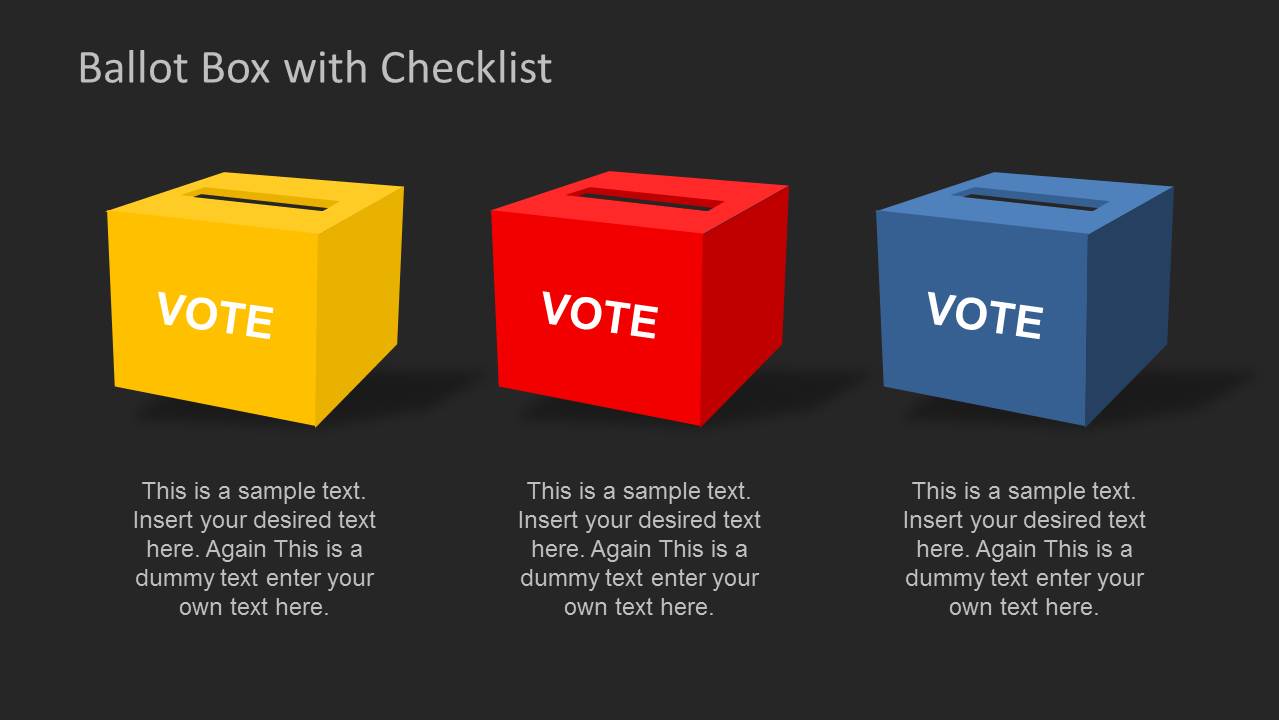 Ballot PowerPoint Template - SlideModel