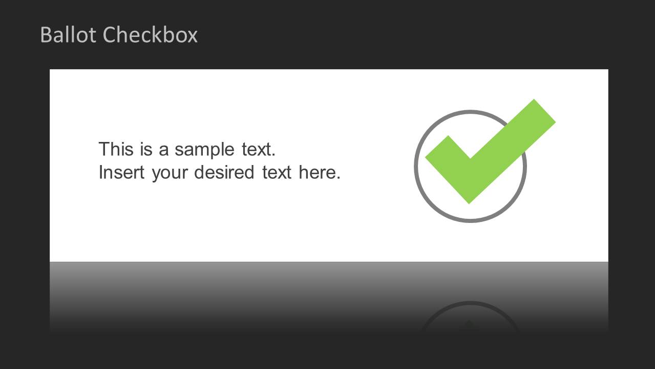 Ballot PowerPoint Template - SlideModel