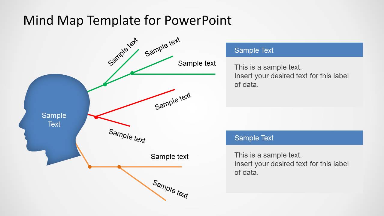 Simple Mind Map Template for PowerPoint - SlideModel