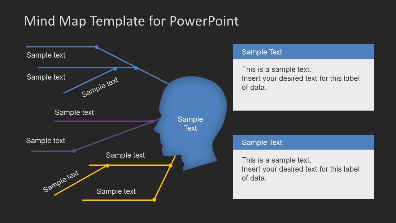 Simple Mind Map Template for PowerPoint - SlideModel