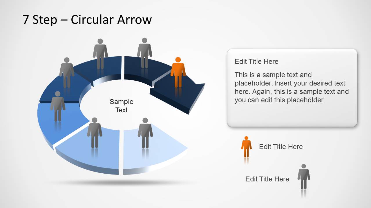 7 Step Circular Arrow Diagram for PowerPoint - SlideModel