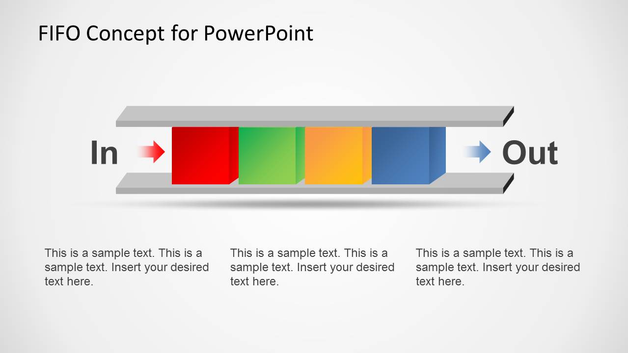 FIFO PowerPoint Template & Presentation Slides