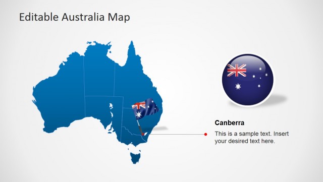 PPT Australia Map Template - SlideModel