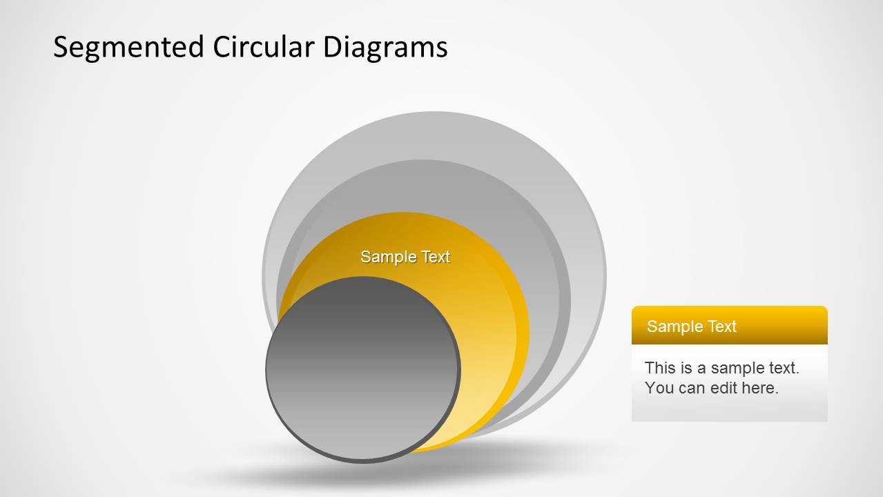 4 Step Segmented Circular Diagrams for PowerPoint - SlideModel