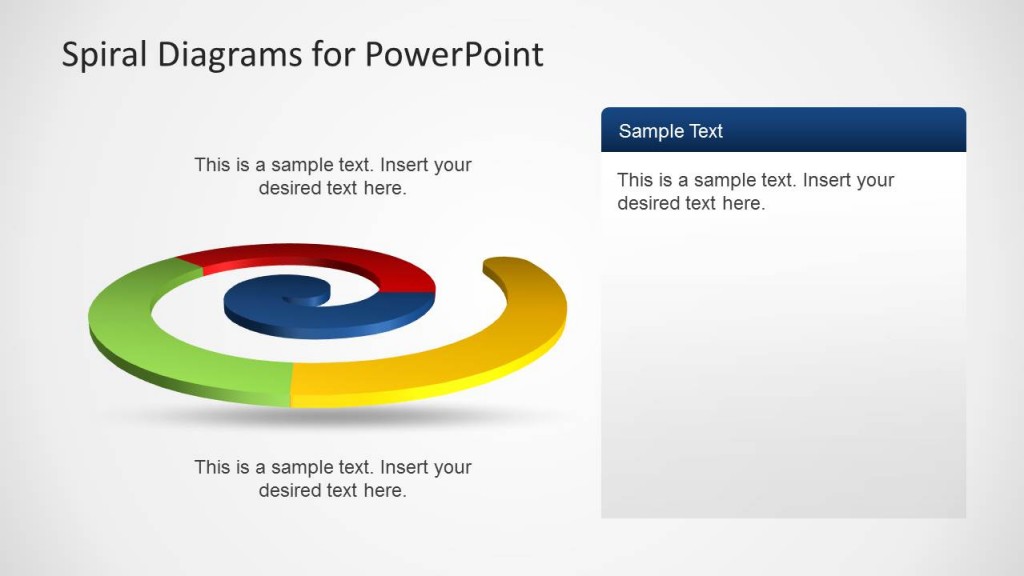 Spiral Diagram Template for PowerPoint - SlideModel