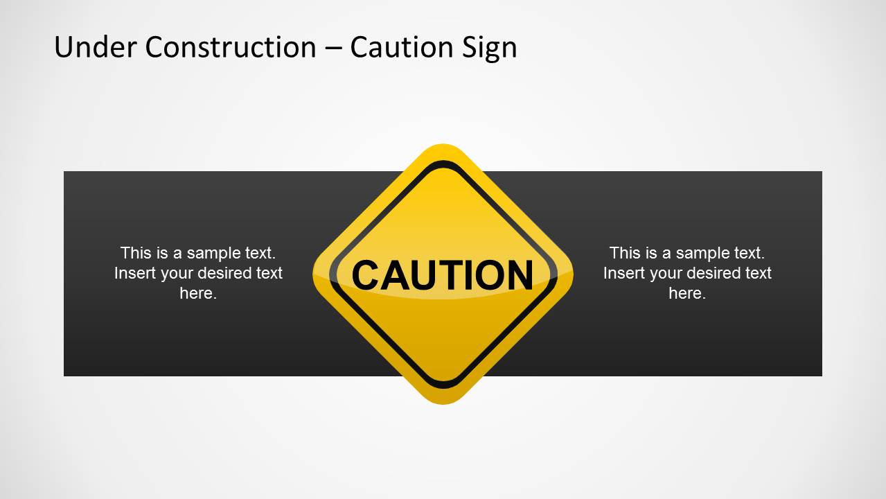Under Construction PowerPoint Template - SlideModel