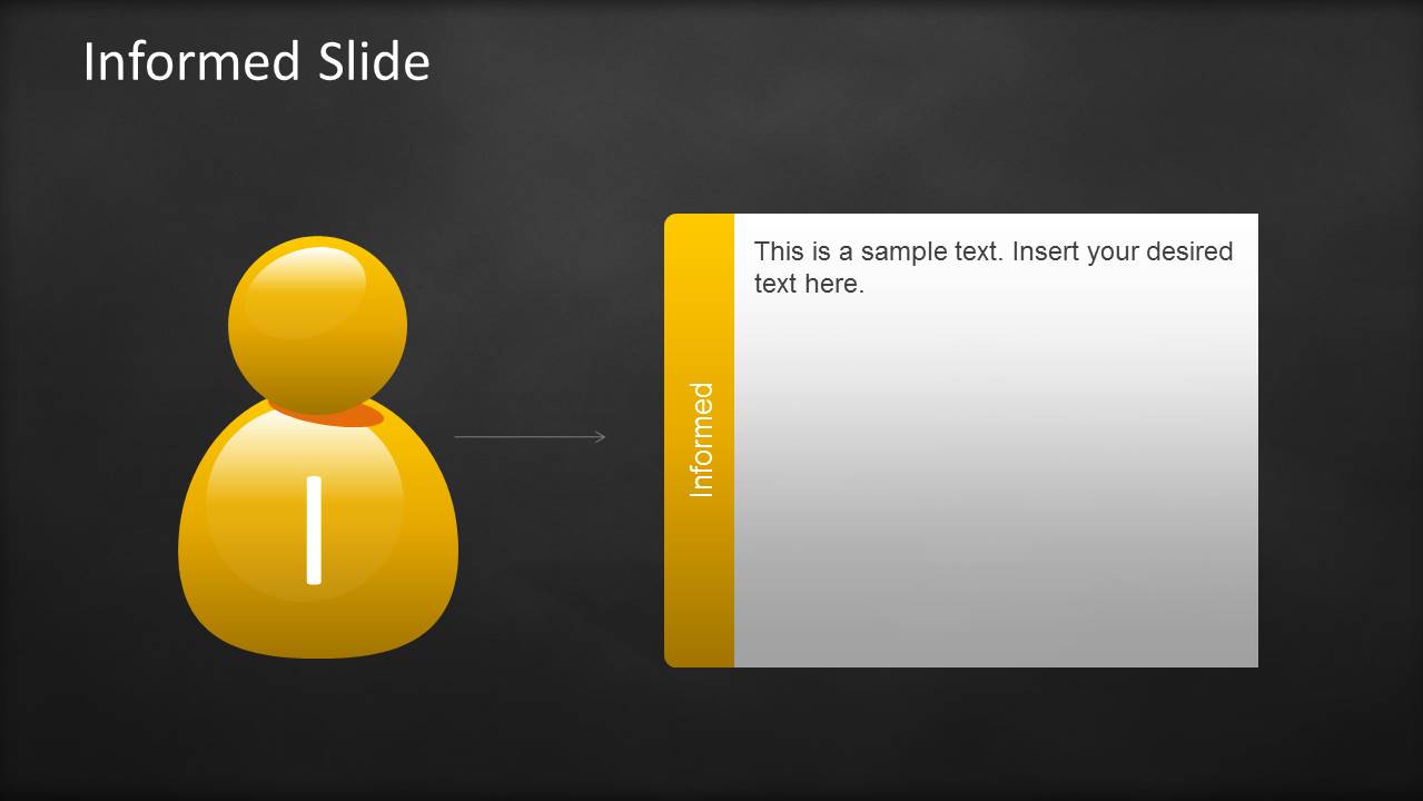 RACI Template for PowerPoint with Sticky Notes & Blackboard - SlideModel