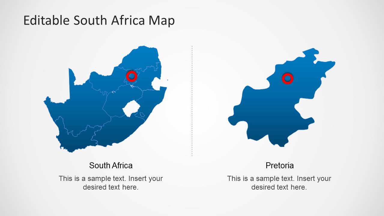 South Africa Map Template for PowerPoint - SlideModel