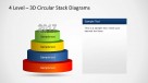 6341-01-4-level-3d-circular-stack-diagram-5 - SlideModel