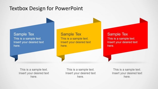 3 Creative Text Boxes Slide Design - SlideModel