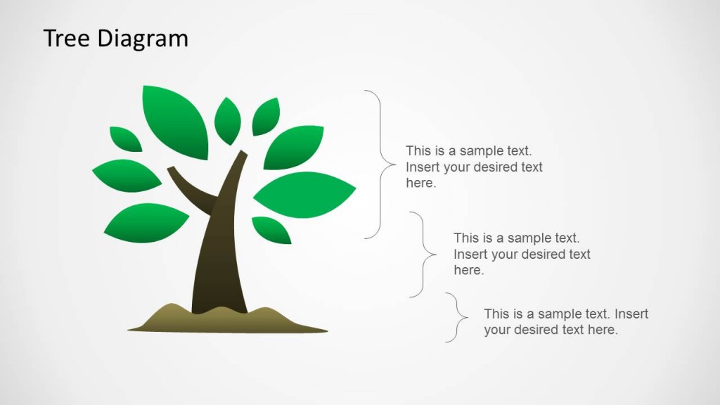 Tree Diagram with Brackets - SlideModel
