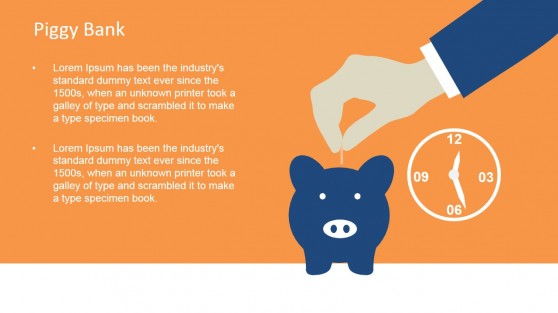 Piggy Bank PowerPoint Template - SlideModel