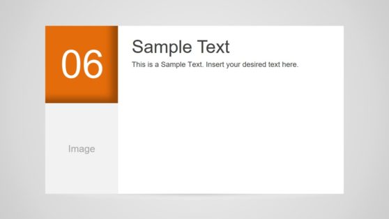 Number 6 Slide Design for PowerPoint - SlideModel