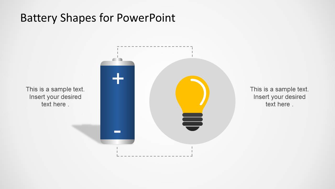 Battery PowerPoint Template - SlideModel