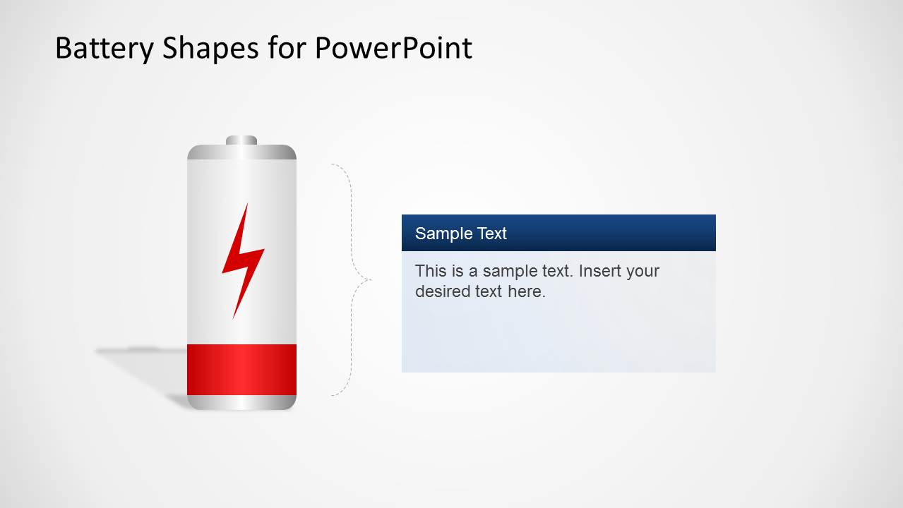 Battery PowerPoint Template - SlideModel