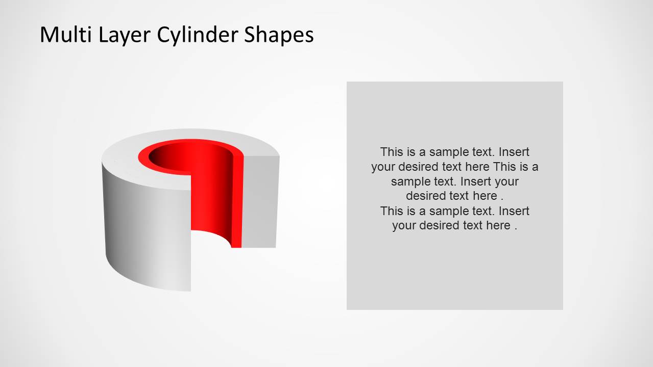 Layered Cylinder Diagrams for PowerPoint - SlideModel