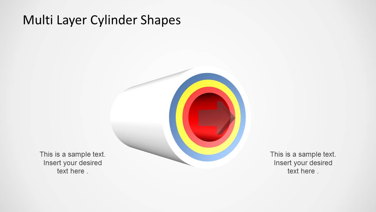 Layered Cylinder Diagrams for PowerPoint - SlideModel Layered Cylinder Diagrams for PowerPoint - SlideModel