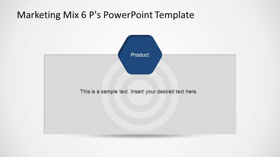 Marketing Mix 6 P's PowerPoint Template - SlideModel