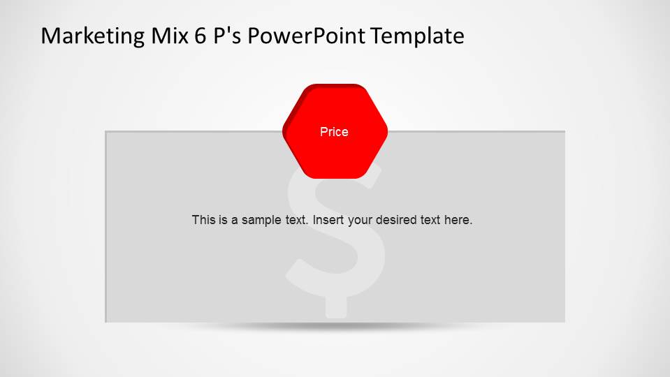 Marketing Mix 6 P's PowerPoint Template - SlideModel