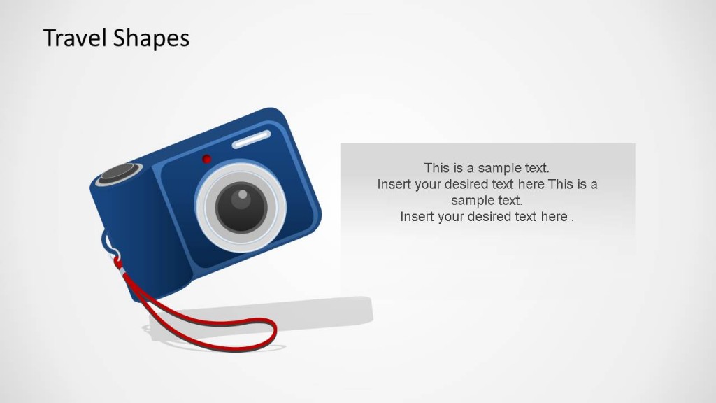 Photo Digital Camera Slide Design for PowerPoint - SlideModel
