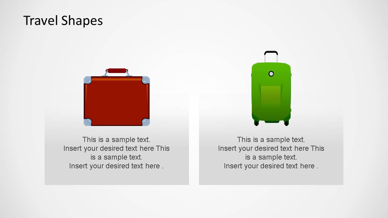 Travel Shapes for PowerPoint - SlideModel