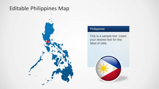Philippines Map PPT Template - SlideModel