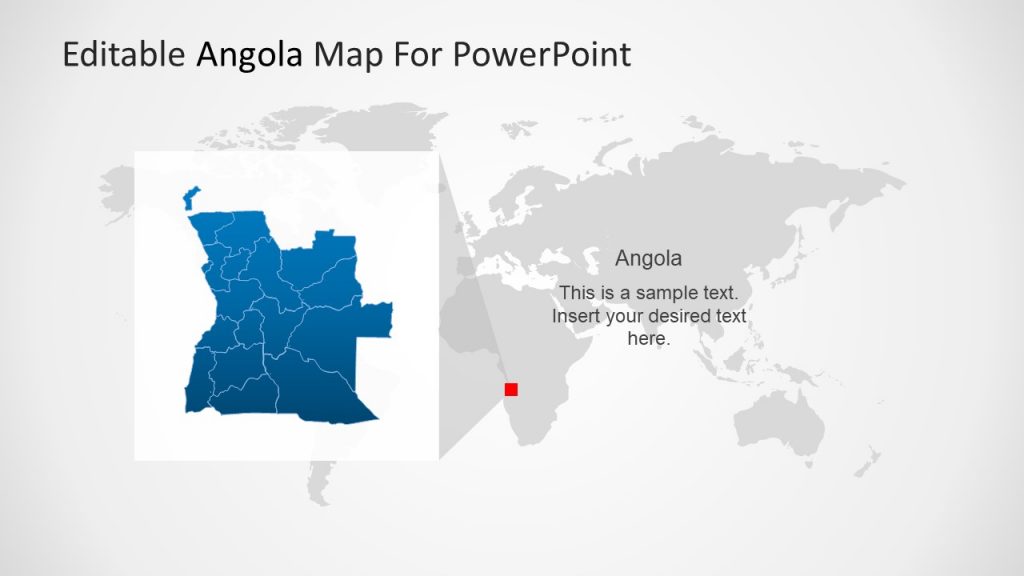 Zoom Earth Map and Angola - SlideModel
