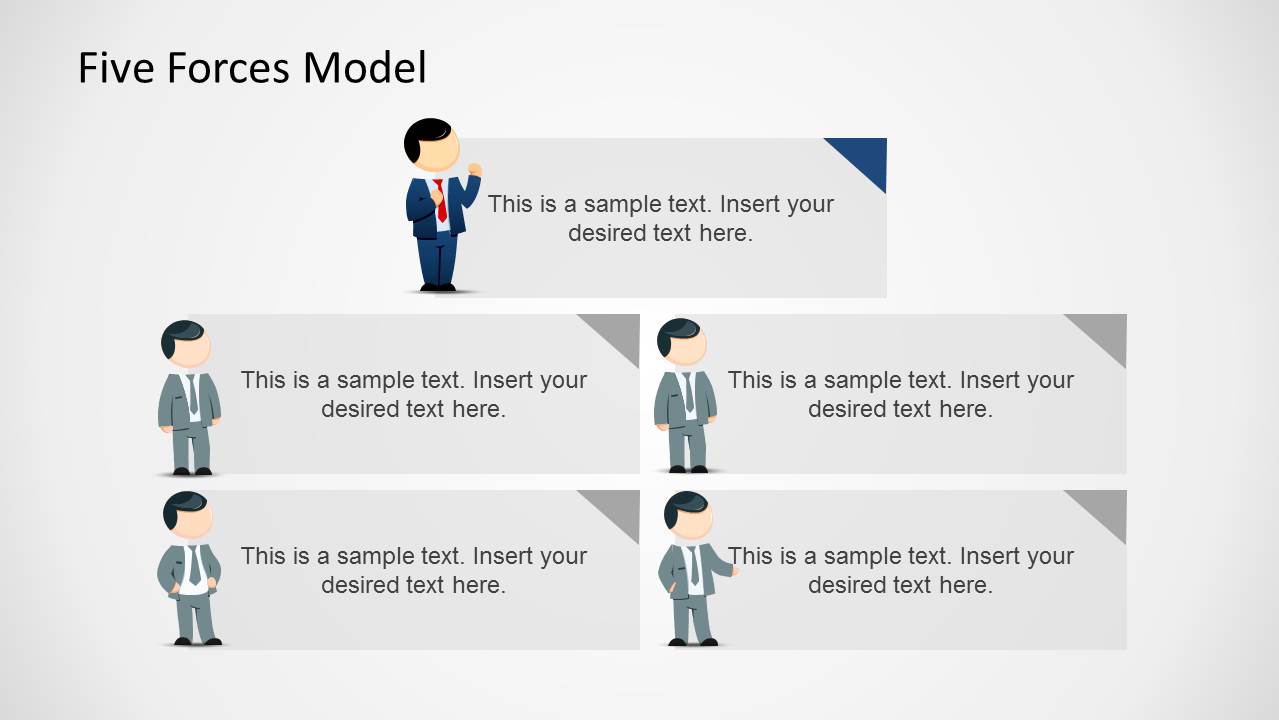 5 Forces Model Template for PowerPoint - SlideModel