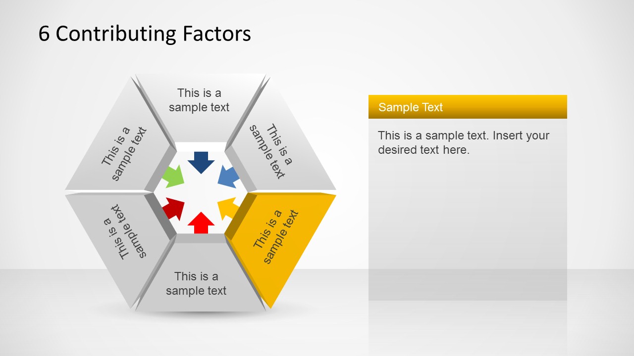 6 Contributing Factors Diagram Template for PowerPoint - SlideModel