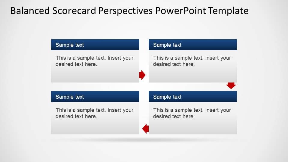 Balanced Scorecard Perspectives PowerPoint Template - SlideModel