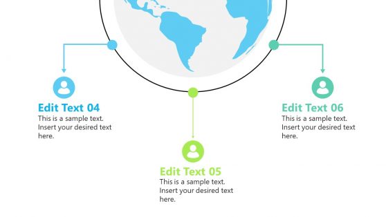 Editable Earth Globe Slide - Animated PowerPoint Template - SlideModel